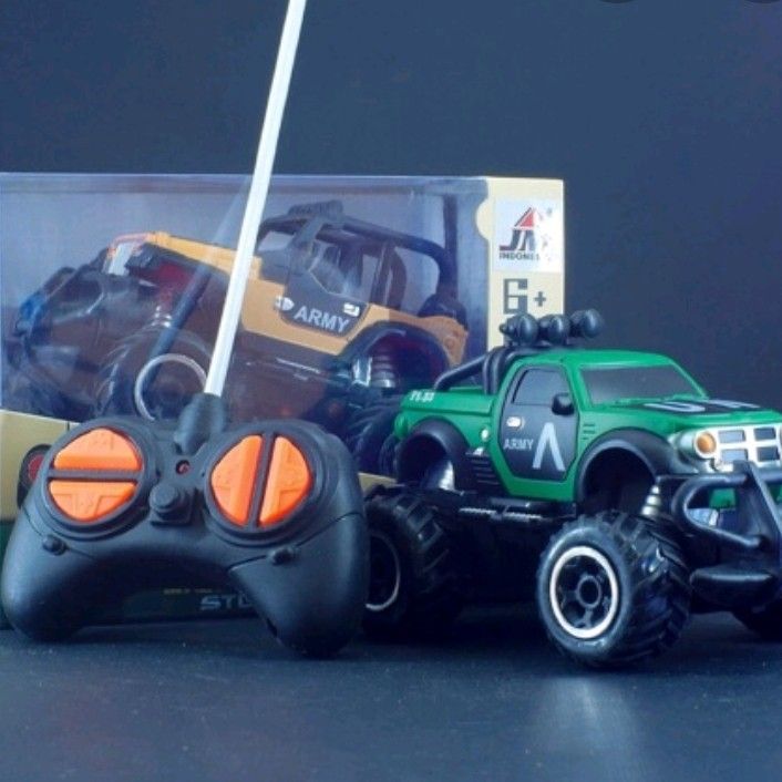Mobil Remote RC Car Military Model SUV dan Jeep Mobil Remot Army ...