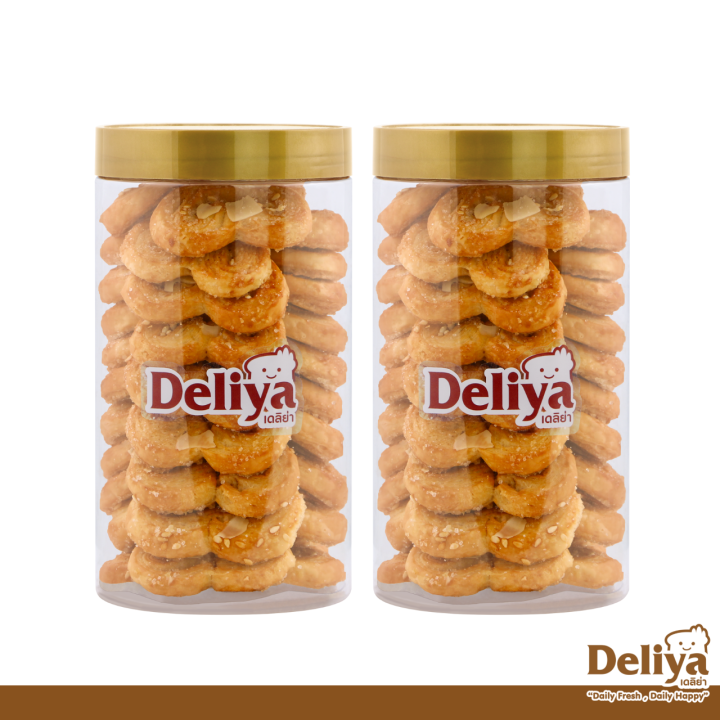 Deliya erfly บัตเตอร์ฟลาย พายกรอบโรยน้ำตาล | Lazada.co.th