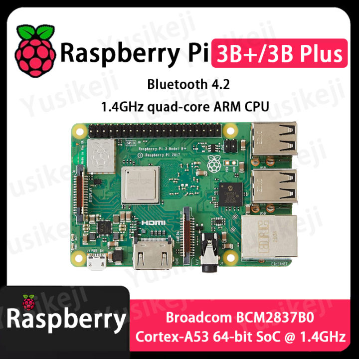 Original Raspberry Pi 3 Model B Plus 3B+ 3B Plus BCM2837B0 1.4Ghz Quad ...