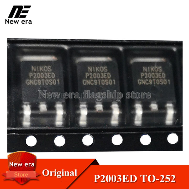 10Pcs Original P2003ED TO-252 P2003EDG -36A/-30V MOSFET P-Channel ใหม่ ...