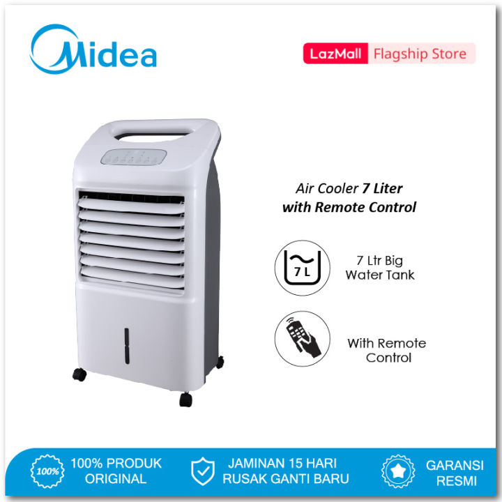Midea Air Cooler 7.0L with Humidifier & Remote Control - Model AC120-U ...