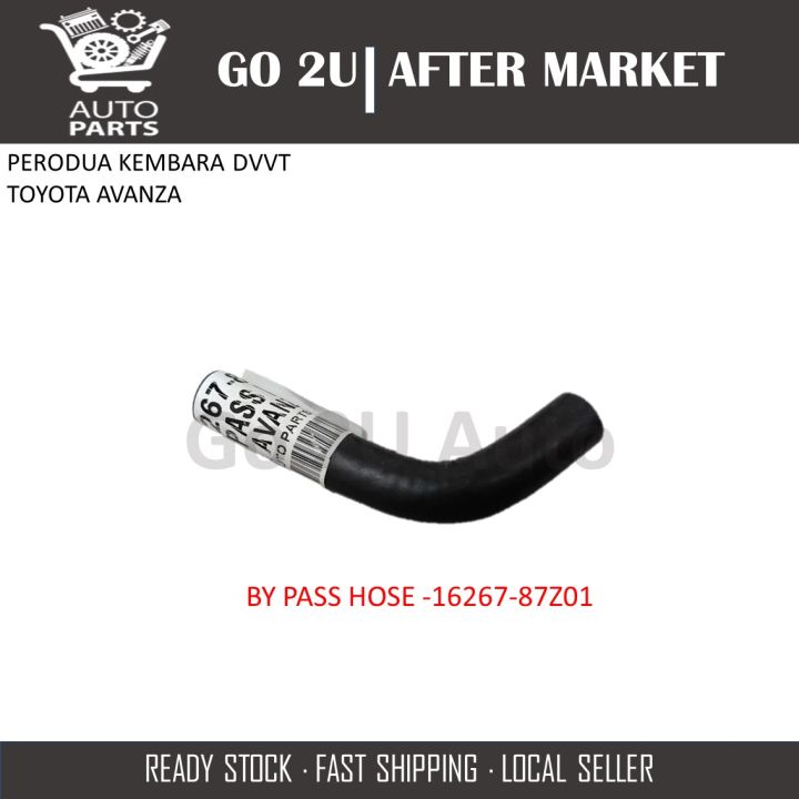 BY PASS HOSE RUBBER - 16267-87Z01 PERODUA KEMBARA DVVT / TOYOTA AVANZA ...