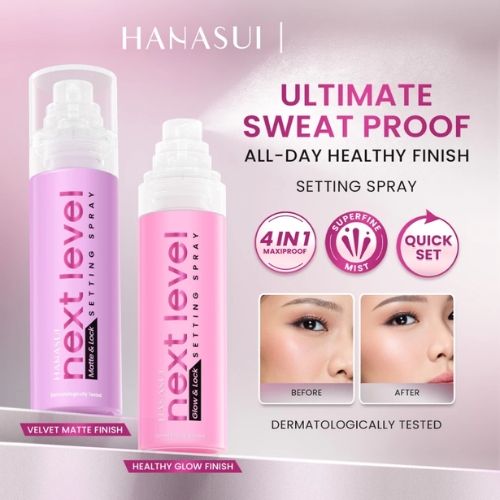 [NEW] Hanasui Next Level Matte/Glow & Lock Setting Spray 90ml - Healthy ...