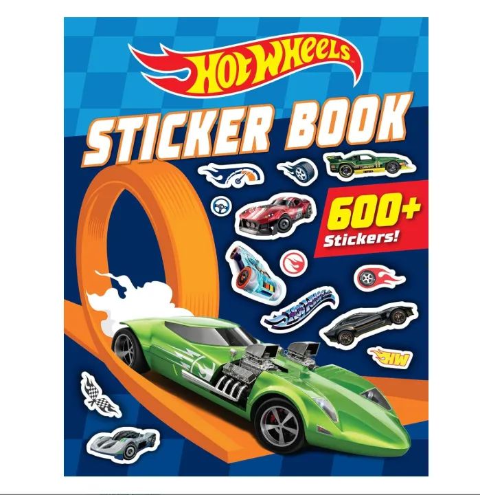 (Studio Fun) Hot Wheels: Sticker Book Paperback – Sticker Book, August ...