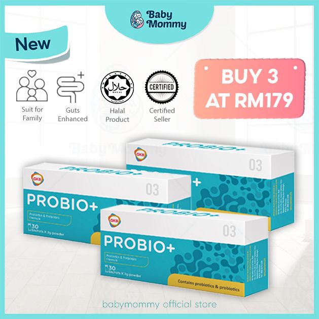 💯GKB Probio+ (Probiotics & Prebiotics Formula) Family Supplement Kids ...