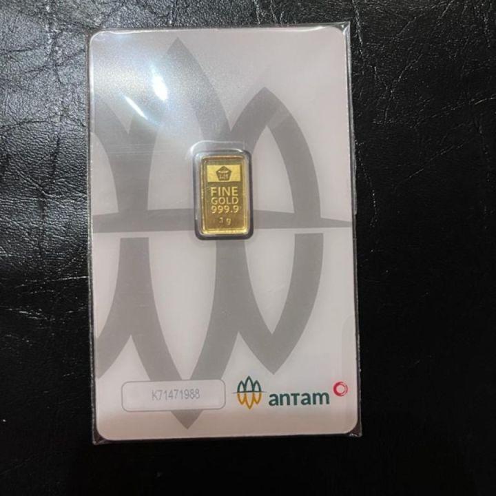 5 GR (GRAM) LOGAM MULIA/LOGAM MULIA ANTAM/LM/EMAS ANTAM BERSERTIFIKAT ...