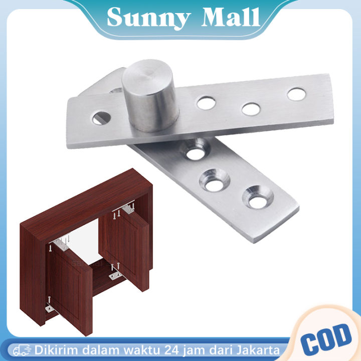 Engsel Pivot 360 Derajat Stainless Engsel Putar 98mm Engsel Jendela ...