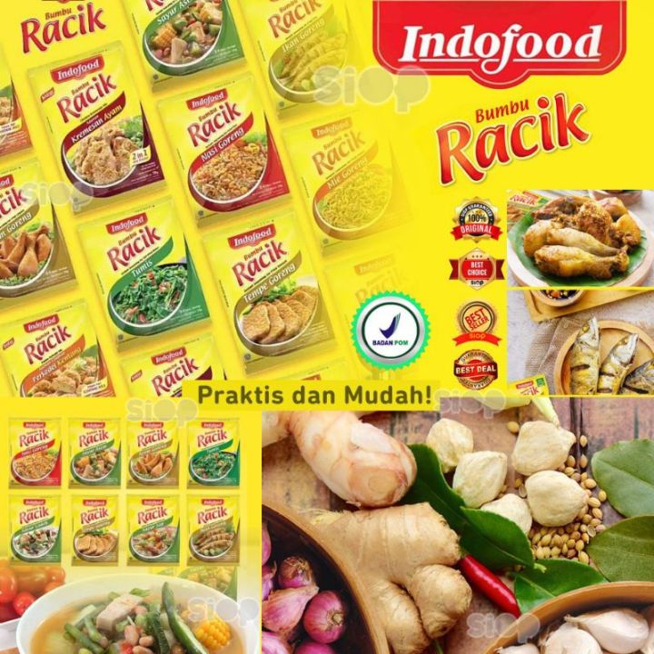 Bumbu Racik Indofood 10sachet ALL Varian Rasa | Lazada Indonesia