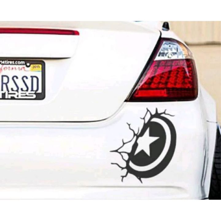 stiker mobil stiker model captain america stiker lucu stiker stiker ...