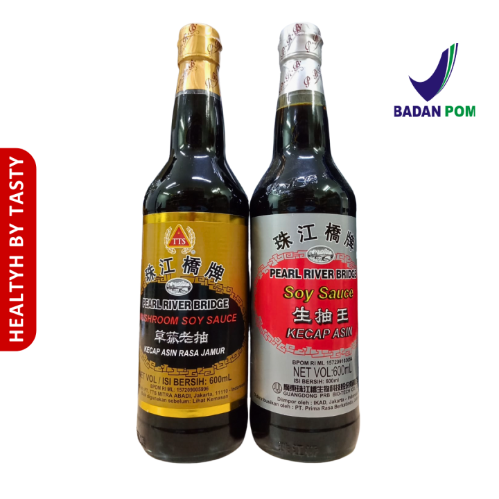 Kecap Asin Pearl River Bridge Soy Sauce Shenhchou Kecap Rasa Jamur PRB ...