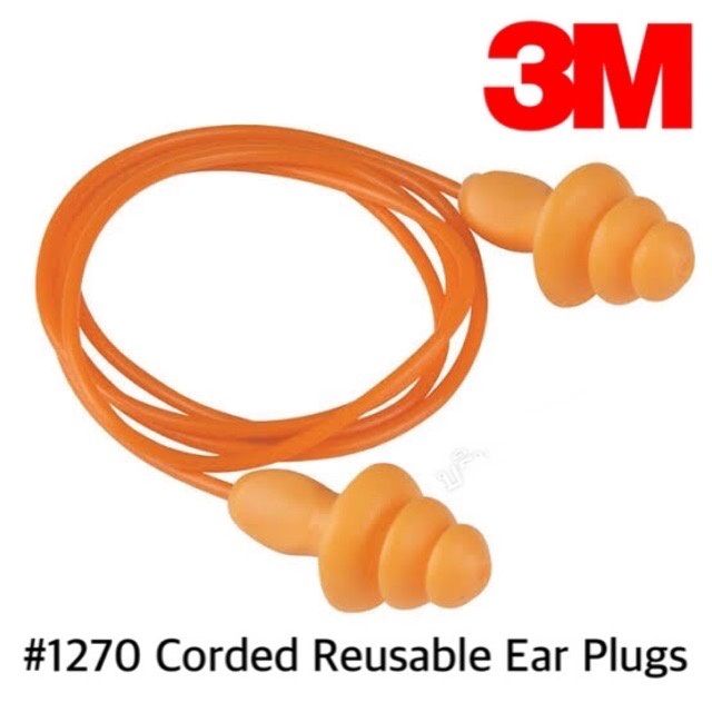 ที่อุดหู (Ear Plug) 3M 1270 NRR 24 dB 3M แท้ 100% | Lazada.co.th