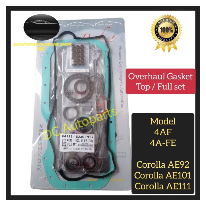 TOYOTA COROLLA AE101 AE111 1.6 AE92 4A-FE ENGINE TOP / FULL OVERHAUL ...