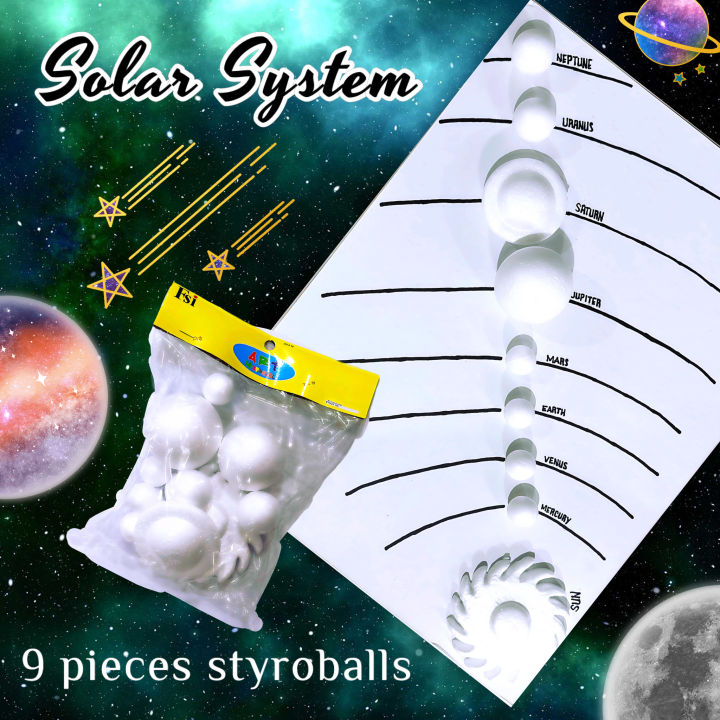 FSI Styro Balls "THE SOLAR SYSTEM" ARTS AND CRAFTS | Lazada PH