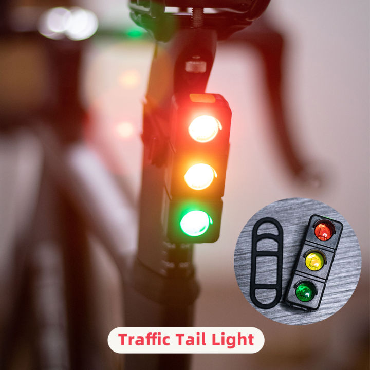 Waterproof Bicycle Tail light USB Rechargerable 3 Colors Creative ...