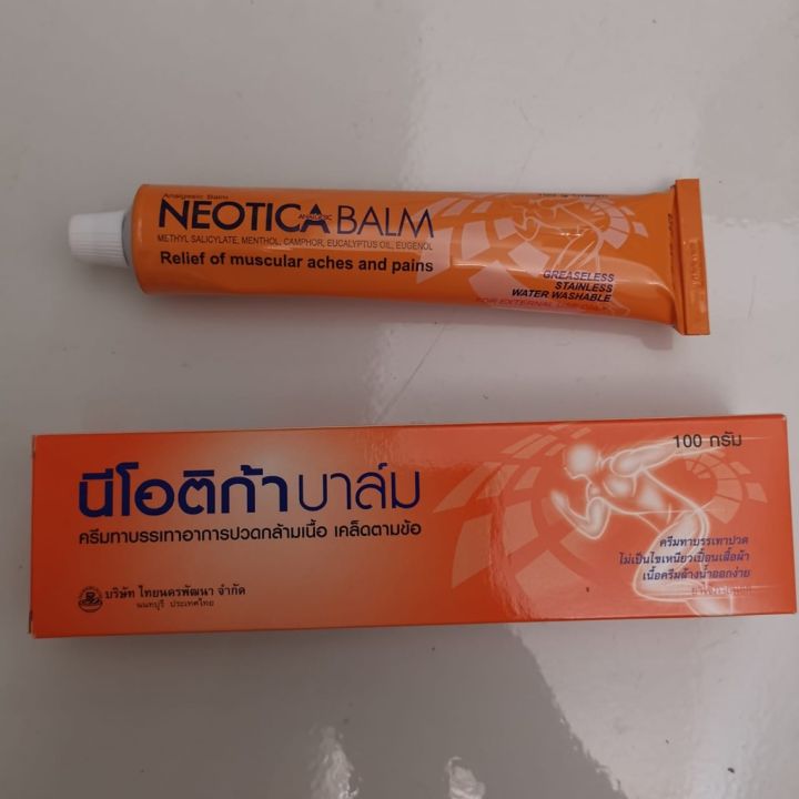 Siam Neotica Balm Pain Relief Neotica Analgesic Balm Cream Thailand ...