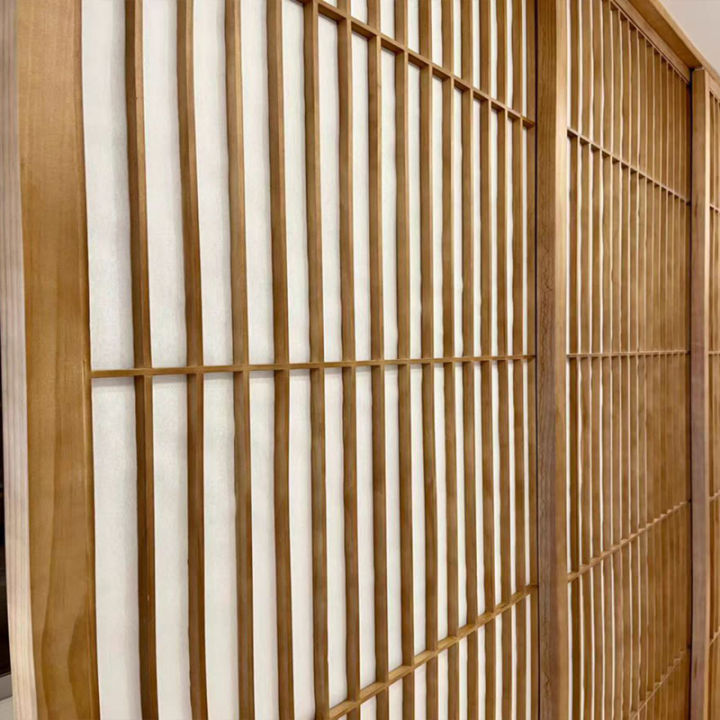 Custom-made Japanese sliding door sliding door lattice door whole house ...