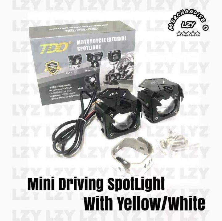 TDD Original 30W Run Way Mini Driving Light Led Headlight Dual Color ...