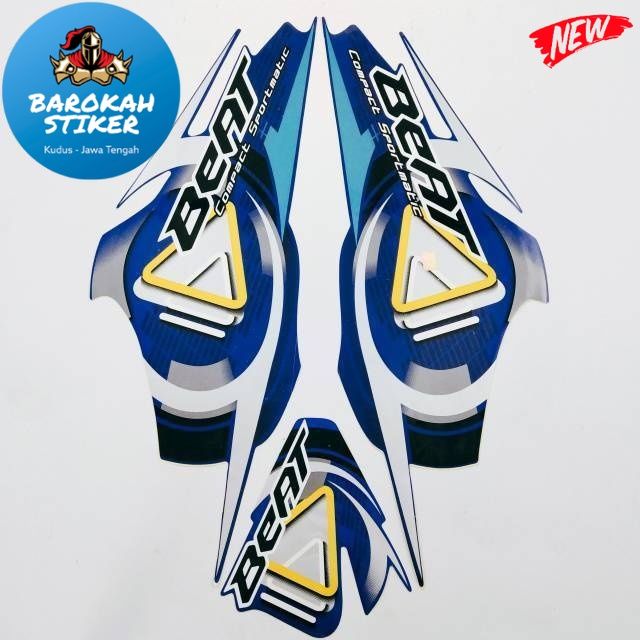 Striping Stiker Polet List Decal Polet Lis honda beat karbu 2009 2010 ...