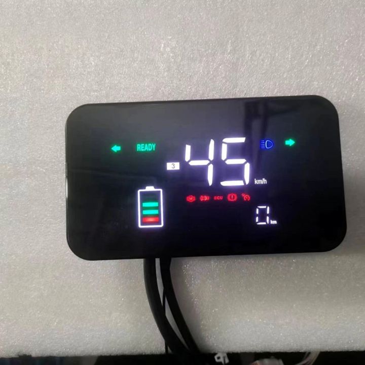 E-bike LCD Display Motor Speedmeter Screen For 48-72V Electric Bike ...