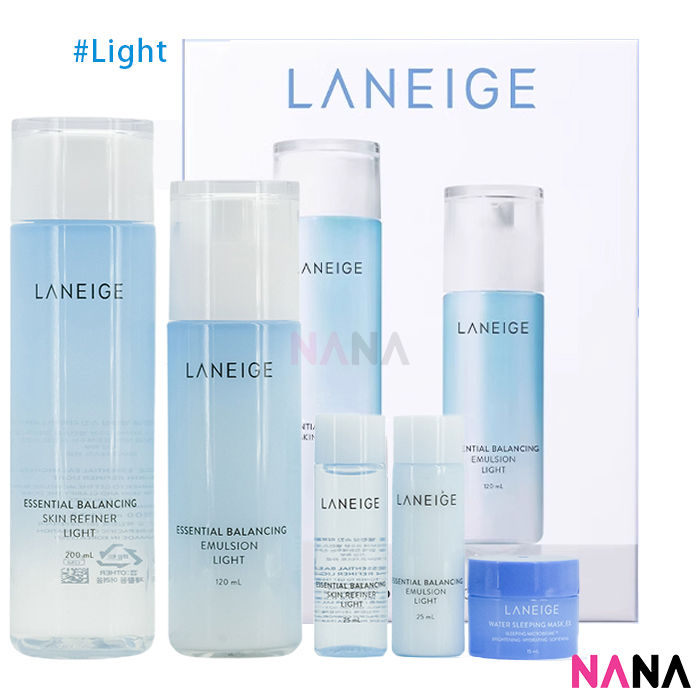 Laneige Basic Duo Set Light (5 items) (EXP:04 2026) | Lazada