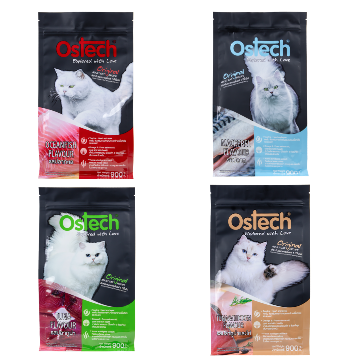 Ostech ออสเทค ออริจินัล อาหารเม็ดแมวโต 20 kg. | Lazada.co.th