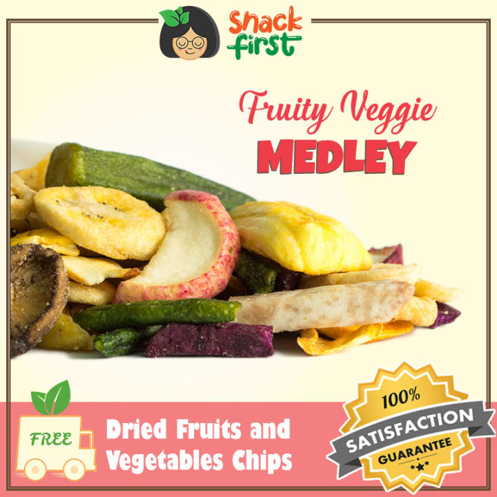 SnackFirst Fruity Veggie Medley (Healthy Vacuum Fried method with these ...