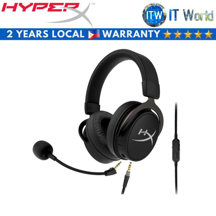 HyperX Cloud MIX Black Wired Gaming Headset + Bluetooth (4P5K9AA) | Lazada PH