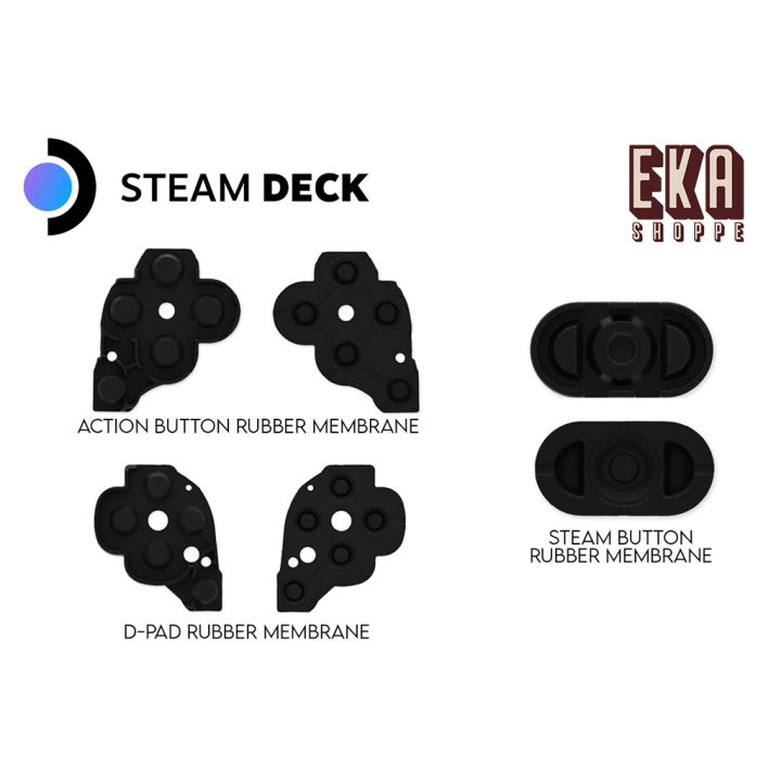 Valve Steam Deck Action Button D-Pad Steam Button Rubber Membrane ...