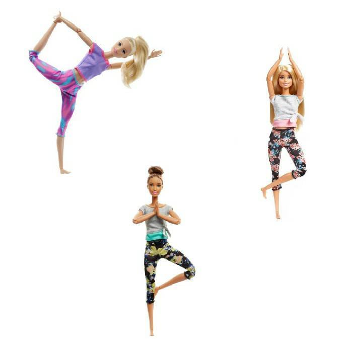 Barbie Made to Move Doll ตุ๊กตาบาร์บี้ คละแบบรุ่น FTG80 | Lazada.co.th