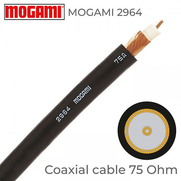 สาย MOGAMI 2964 coaxial cable 75 Ohm made in japan สายสัญญาณตัดแบ่งขาย ...