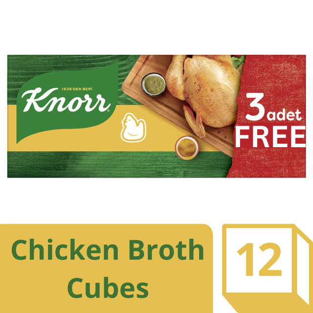 Knorr Chicken Broth Cubes 120gr ( 12 cubes) | Lazada PH