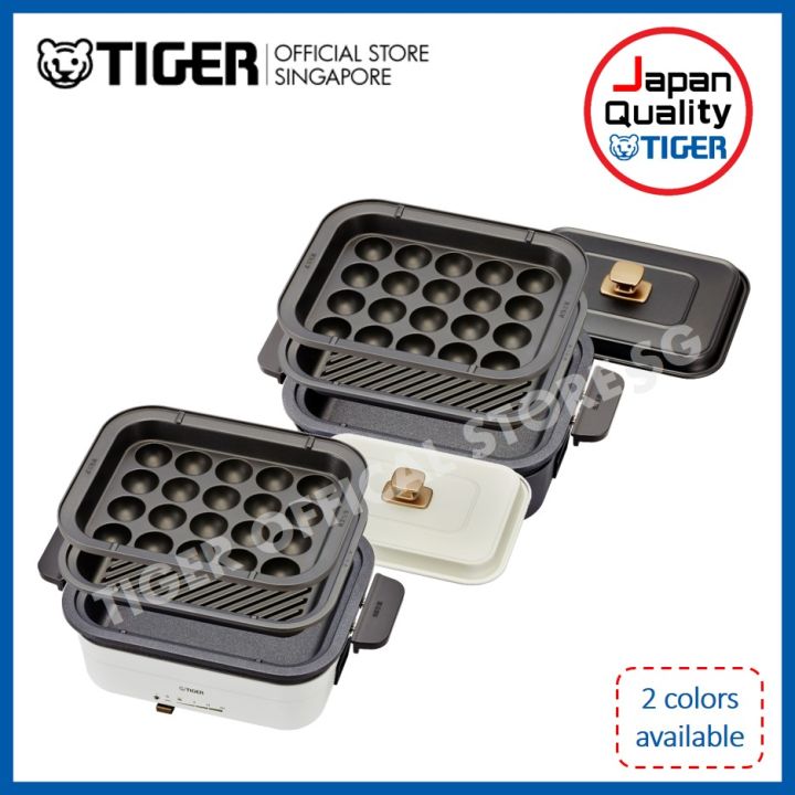 Tiger Electric Steamboat/ Skillet/ Takoyaki Pan - CRL-A30S | Lazada ...