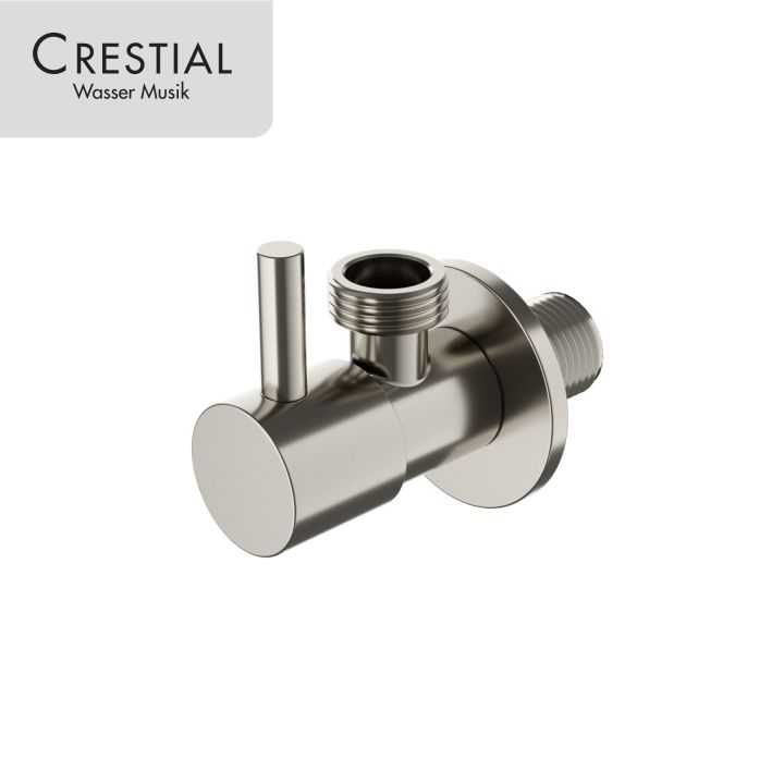 CRESTIAL SS Angle Valve ½'' C22005 | Lazada Singapore