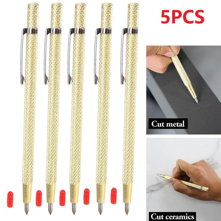 1/5Pcs 150mm Carbide Metal Tile Cutting Pen For Tile Cutting Marking ...