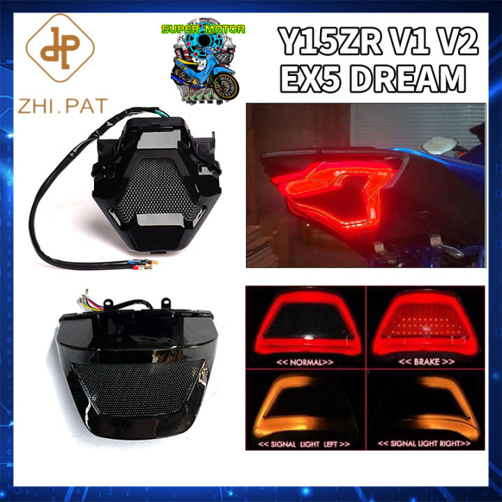ZHIPAT TST LAMPU BELAKANG (SIAP SIGNAL) / TST TAIL LAMP WITH SIGNAL ...