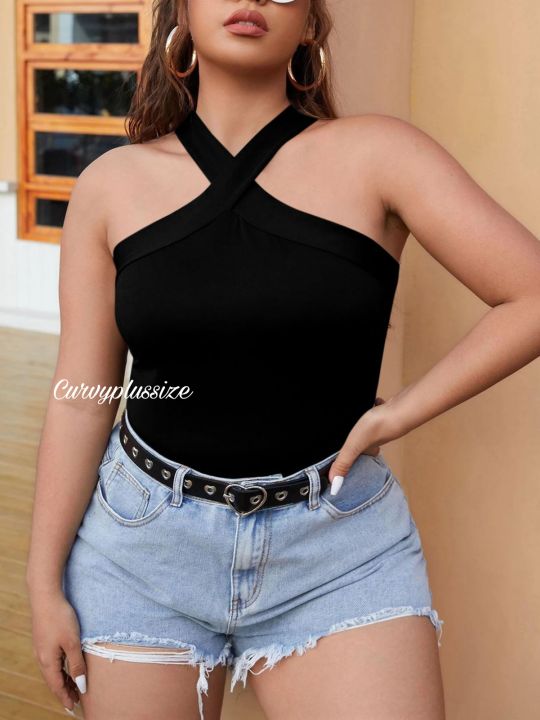 CURVYPLUSSIZE PLUSSIZE [ZAMMY] SEXY TOP | Lazada PH