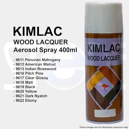 KIMLAC Wood Lacquer Aerosol Spray 400ml | Lazada Singapore