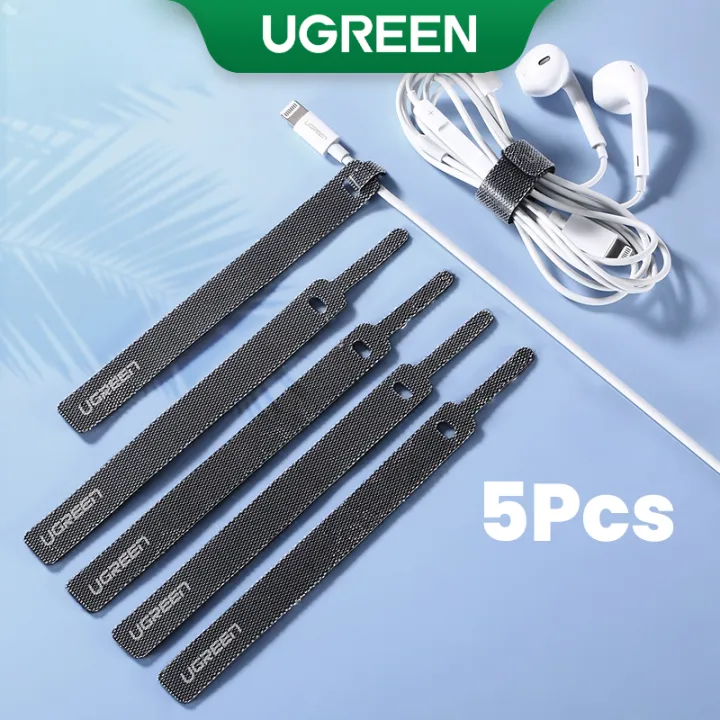UGREEN Cable Tie Wire Winder Nylon Tape 14cm For Mouse Cord Earphone ...