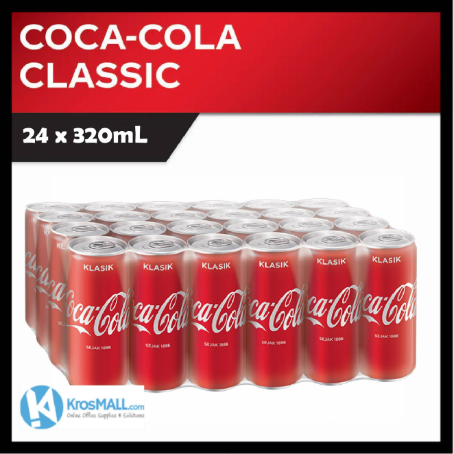 Coca-Cola Klasik 320ml x 24 | Lazada