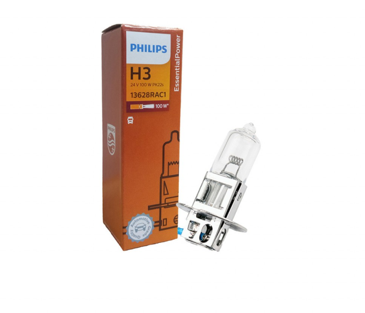 PHILIPS STANDARD TRUCK HEADLIGHT FOG LIGHT GLOBE H3 24V 100W -SINGLE ...