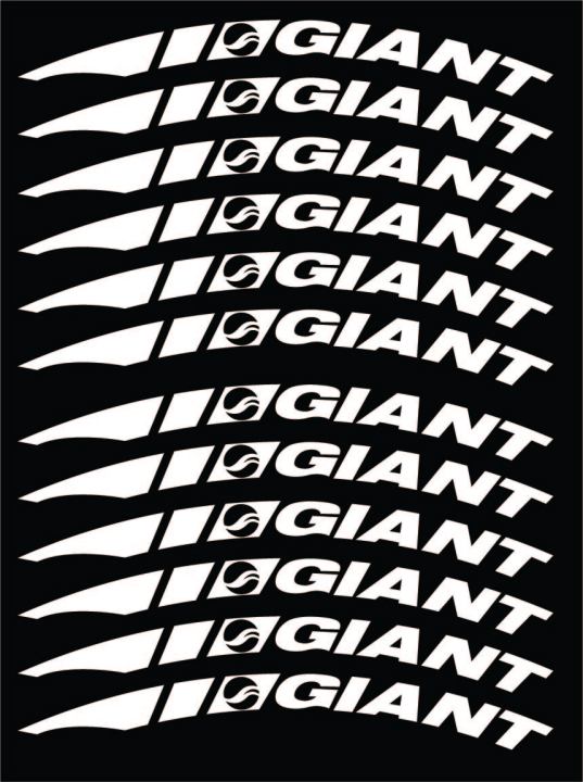 Giant Bike Rim Decals | Lazada PH