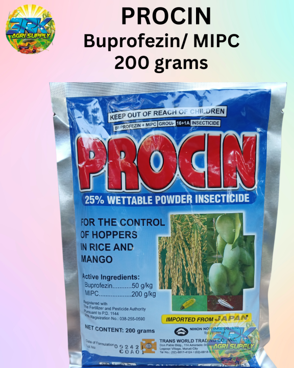 Procin 25% Wettable Powder Insecticide 200grams | Lazada PH