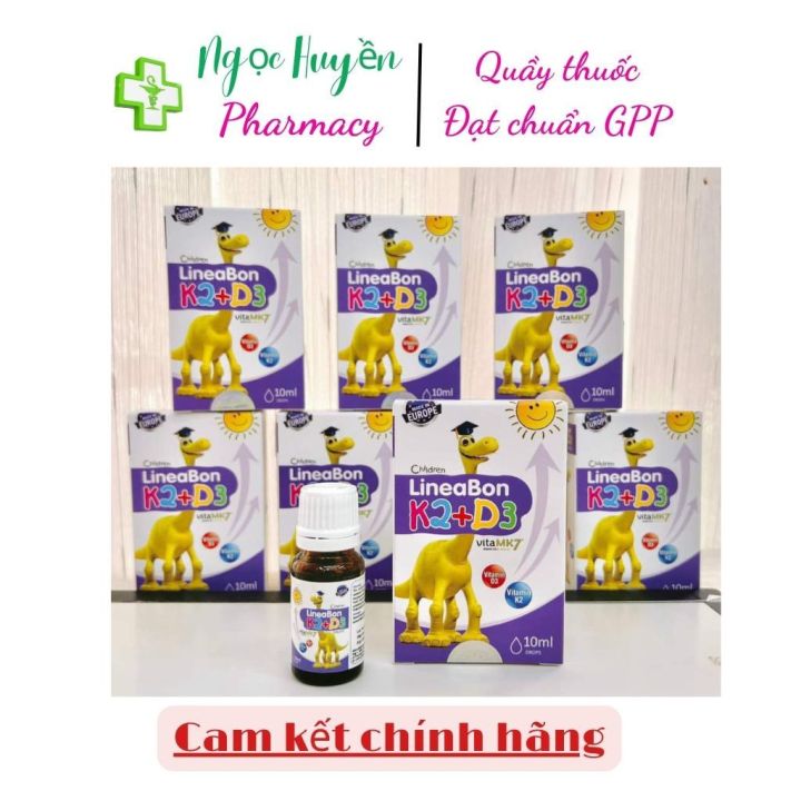 Dung dịch LineaBon K2+D3 hỗ trợ bổ sung Vitamin D3 K2 (10ml) | Lazada.vn