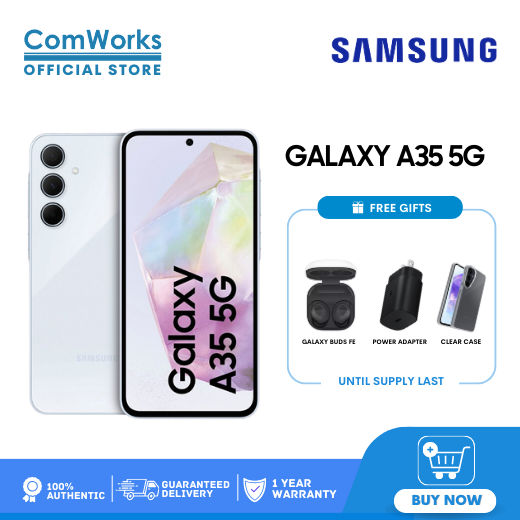ComWorks Official Store | Samsung Galaxy A35 5G 8GB 256GB | 6.6 inches ...