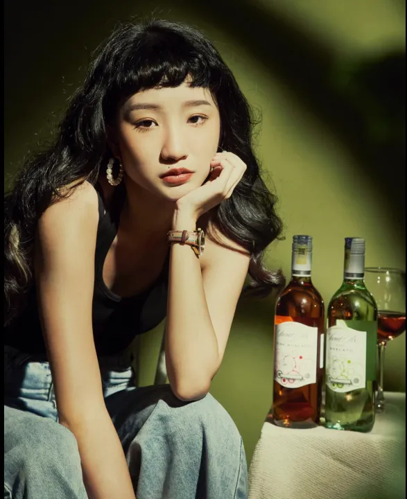 okokmou **推荐 PINK **甜甜的酒 "sweet wine" 最推荐 Pink Moscato Berton vineyard ...
