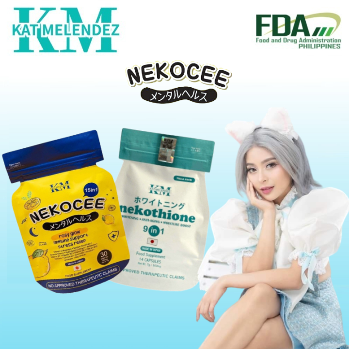 Nekothione Glutathione Capsule Nekocee Kat Melendez Whitening Anti ...