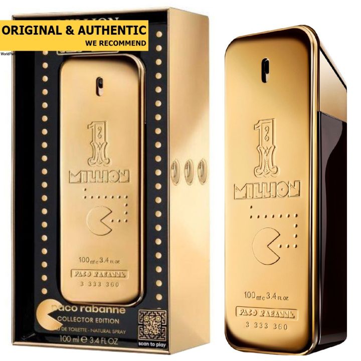 Paco Rabanne 1 Million Pac-Man Collector Edition EDT 100 ml. | Lazada.co.th
