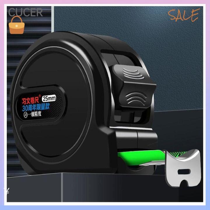 CBT 5/7.5/10M Tape Measure Fluorescent Steel Self Locking Measuring ...