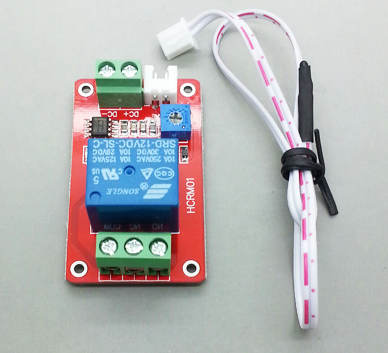 รีเลย์ควบคุมอุณหภูมิ Thermistor relay control module Temperature sensor ...