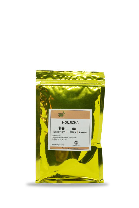 Premium Hojicha 25G– Authentic Japanese Roasted Green Tea for Culinary ...